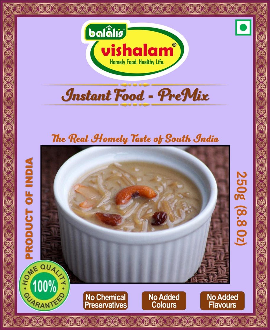Instant Semiya Payasam ReadyMix – Balali's Vishalam Global